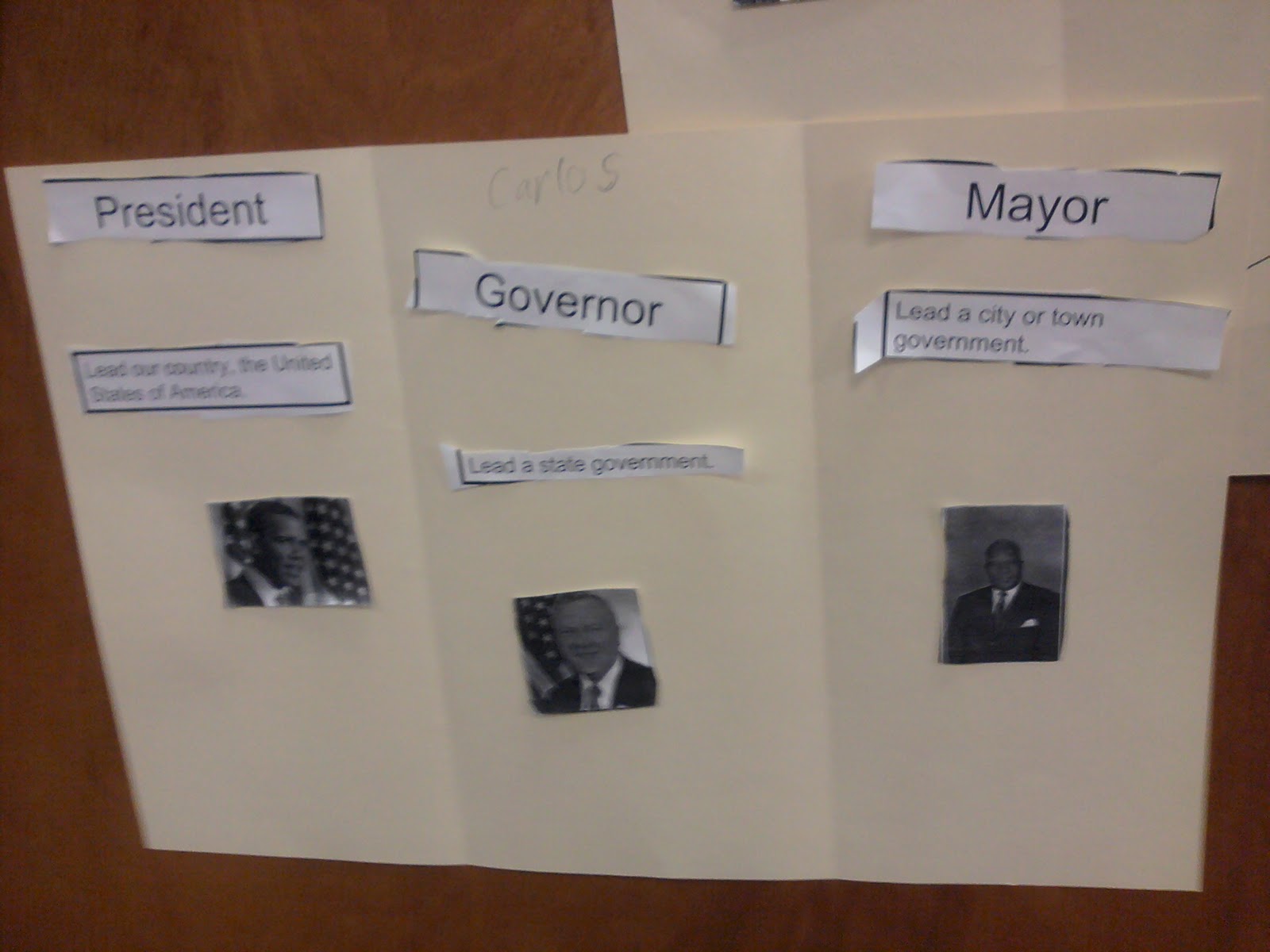 Tidbits From Ms. Pitts: Distinguish Differences Between the President ...