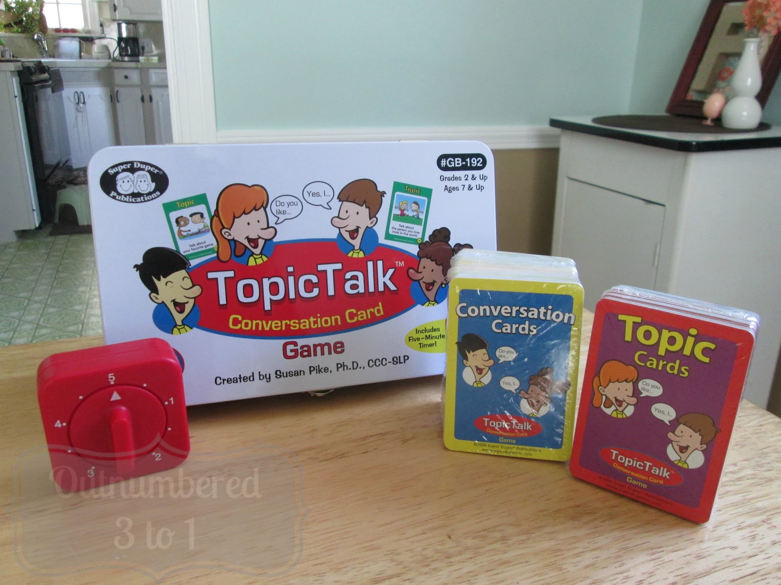 Super Duper Publications Review - Outnumbered 3 to 1