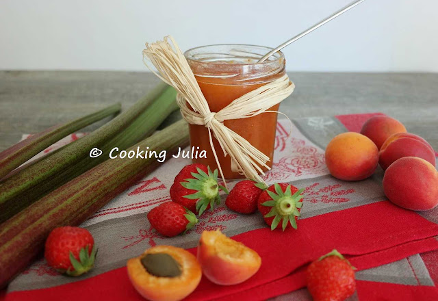 COOKING JULIA : CONFITURE ALLÉGÉE AUX TROIS FRUITS