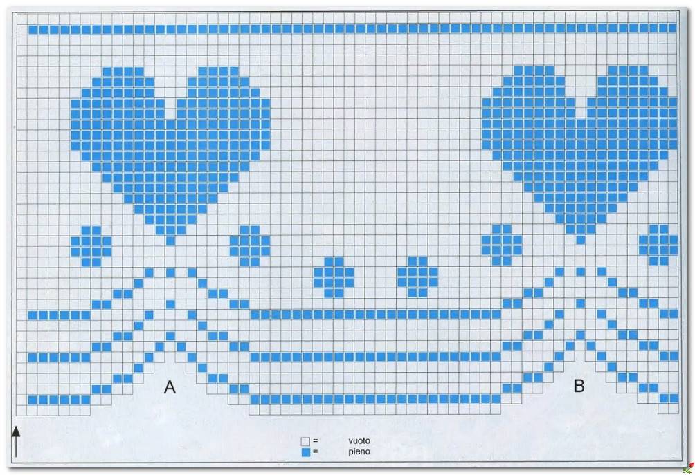 Crochet: crochet heart borders