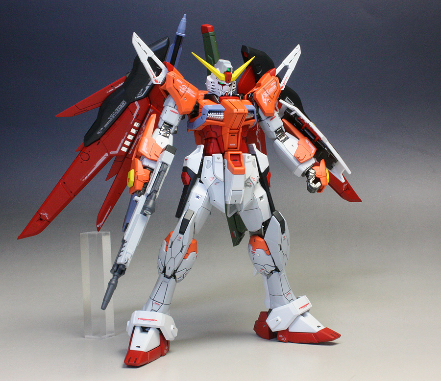 GUNDAM GUY: RG 1/144 Destiny Gundam - Painted Build by zgmfxg