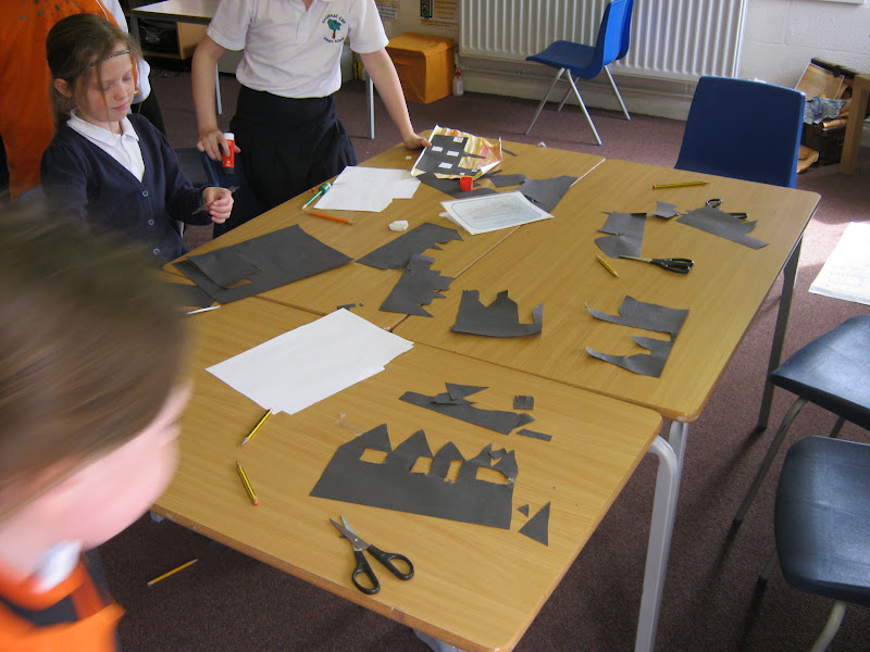 Year 4 blog: Blitz art work