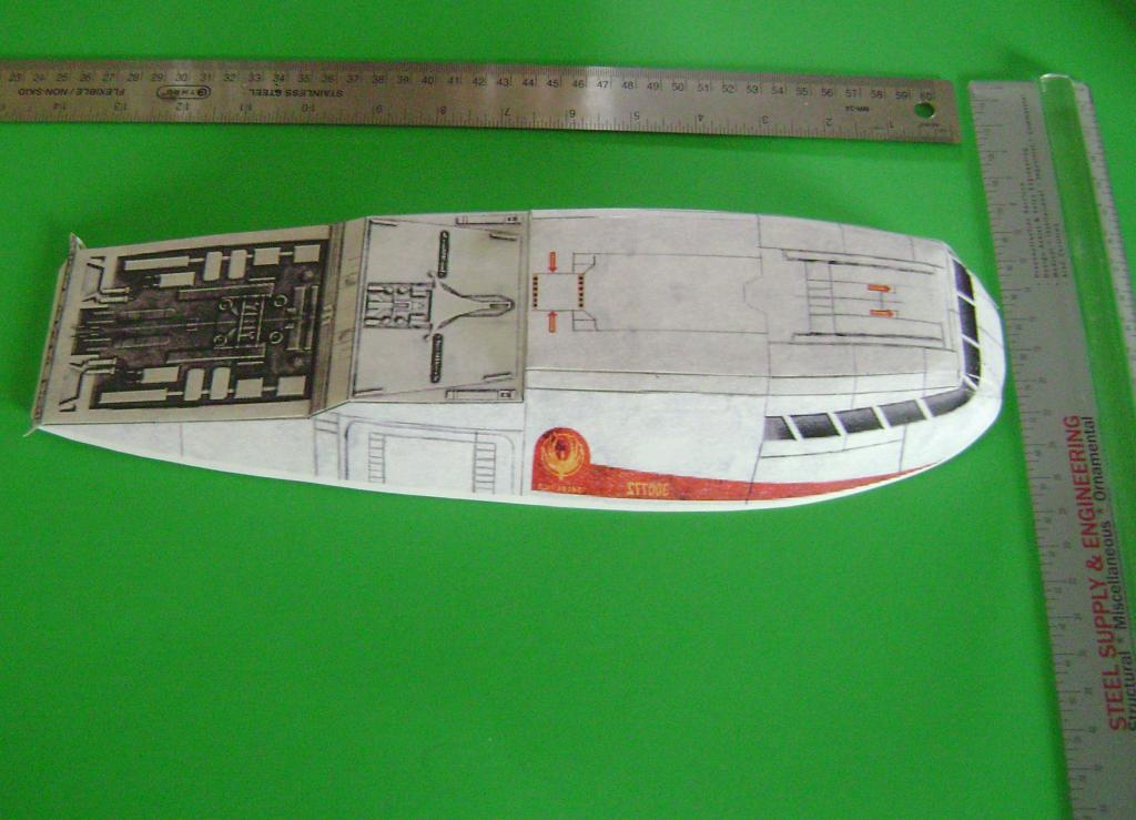 MTK's Card Craft: NBSG Colonial Shuttle Large scale