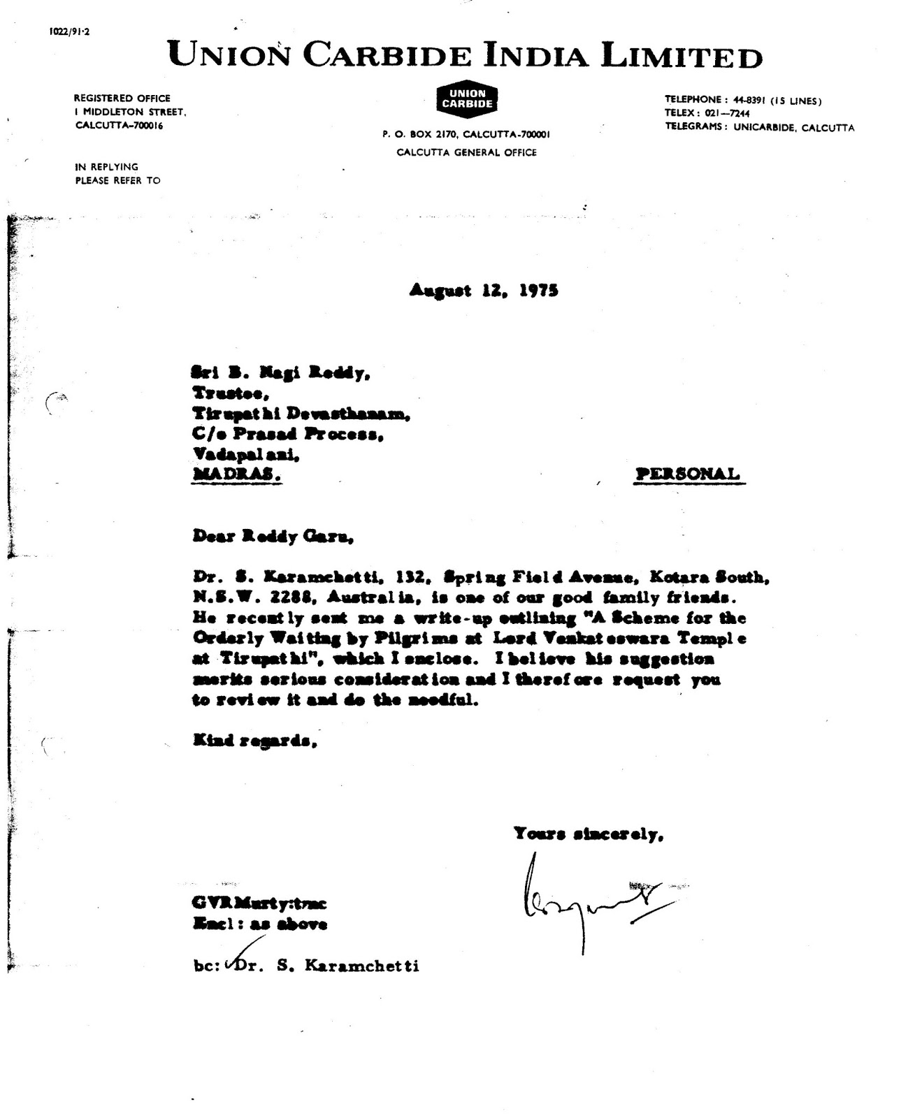 IdeaSagar: An Account of my Suggestion to TTD in the Nineteen seventies