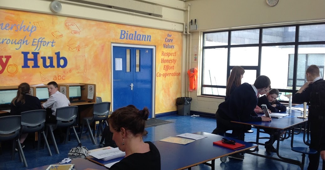 MsBergin'sBlog: The positive impact of the Study Hub in our school