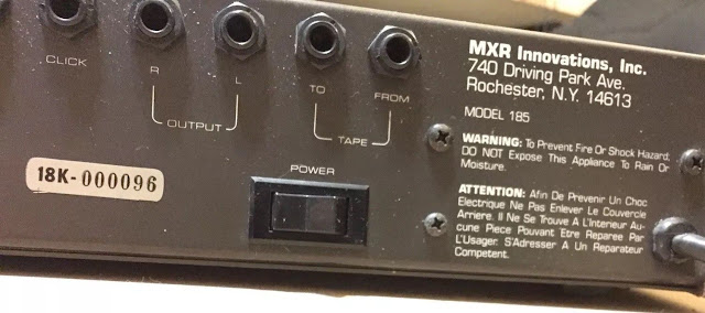 MATRIXSYNTH: MXR Drum Computer Low Serial #96