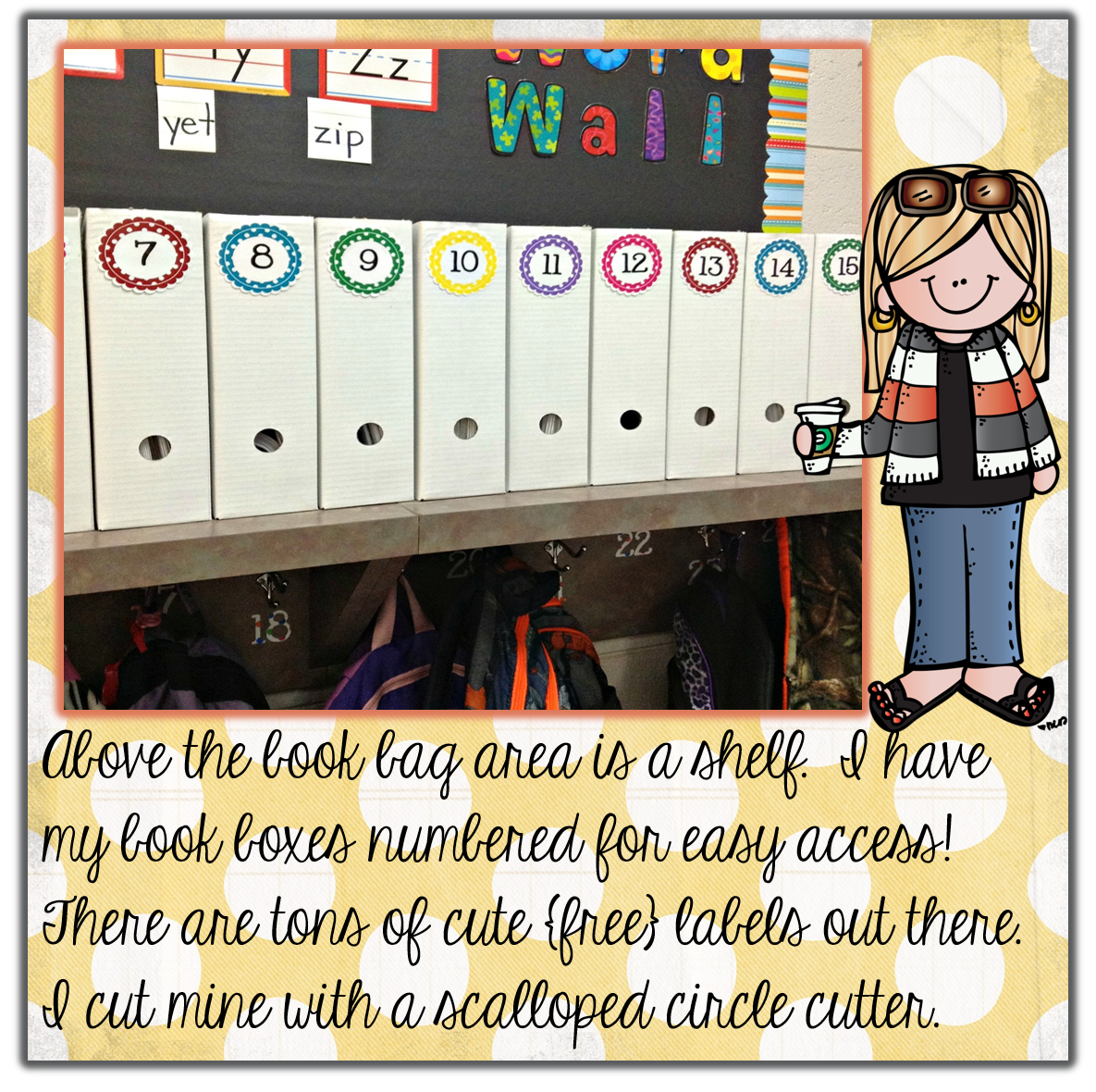Funky Fresh Firsties: Bright Ideas Hop.... Numbering the Kiddos