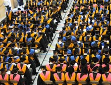 It happens in Cranfield: University graduation