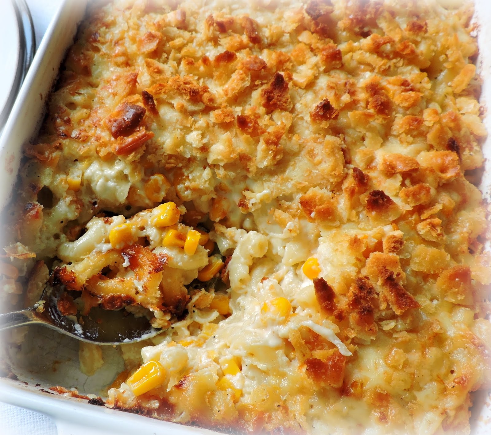 Creamy Sweetcorn Mac & Cheese | The English Kitchen