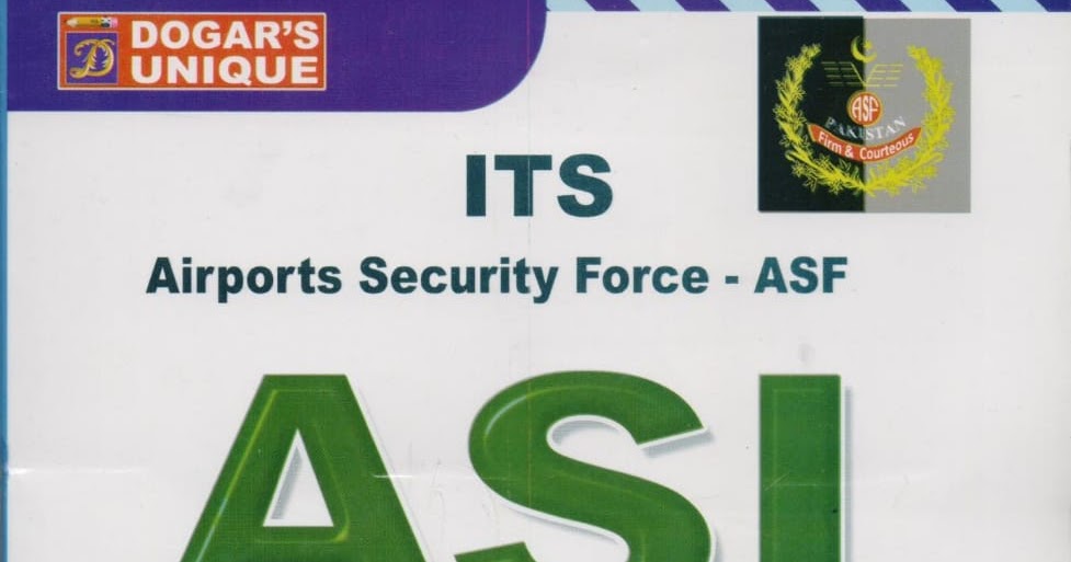 Airports Security Force ASF Guide Assistant Director Inspector - darazbooks
