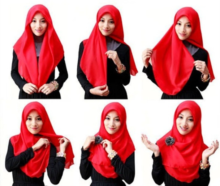 5 Cara Memakai Jilbab Modern Untuk Ke Kantor - Cara Mudah Berhijab