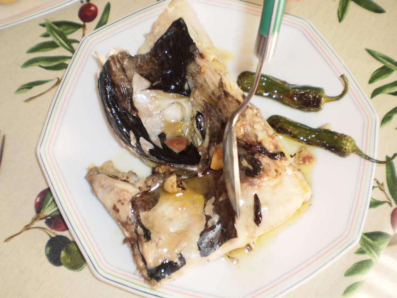 COCINA SIN TONTERIAS: Cogote de merluza al Orio