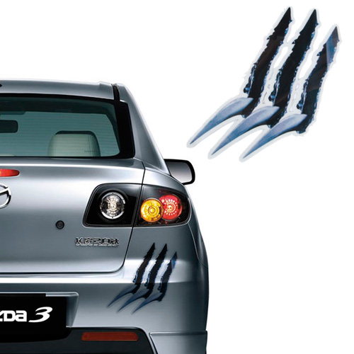 Car stickers: Vivid Monster car decal
