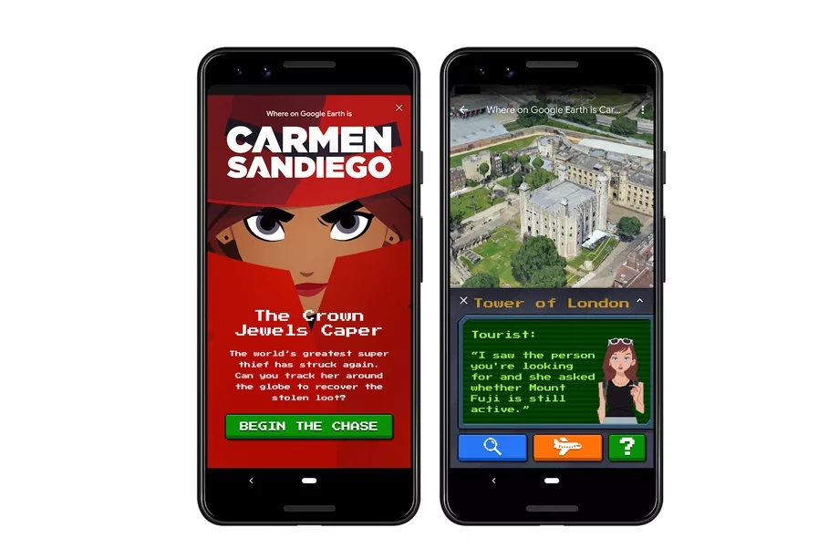 Carmen Sandiego ganha jogo no Google Earth | Aberto até de Madrugada