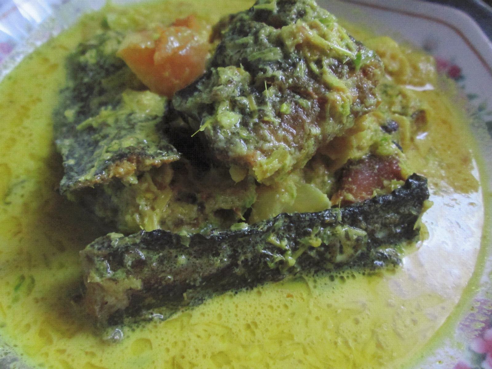 yan's cottage: MASAK LEMAK CILI API IKAN SEMBILANG