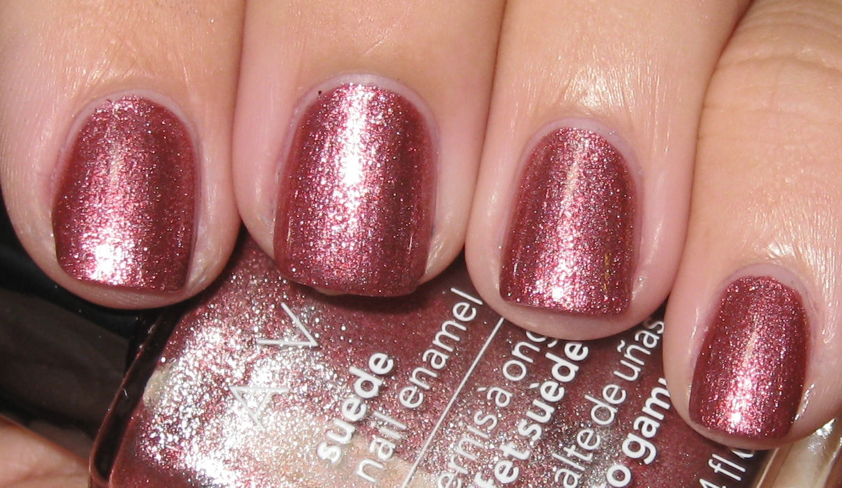 Pretty Little Bottles: Avon Suede Nail Enamel