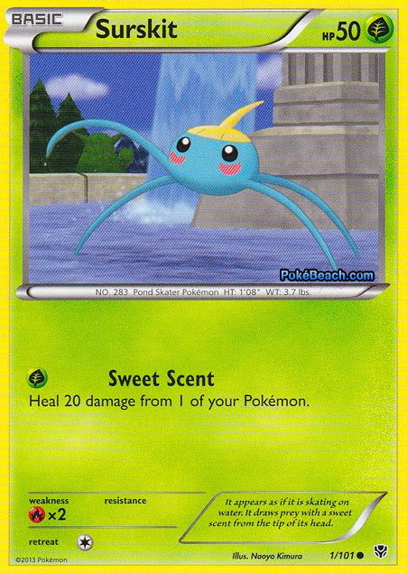 Surskit -- Plasma Blast Pokemon Card Review | PrimetimePokemon's Blog