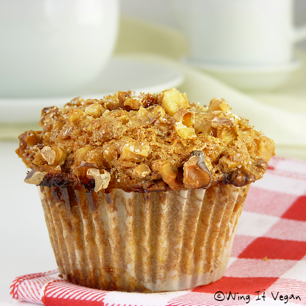 "Apple Trinity" Apple-Cinnamon Muffins