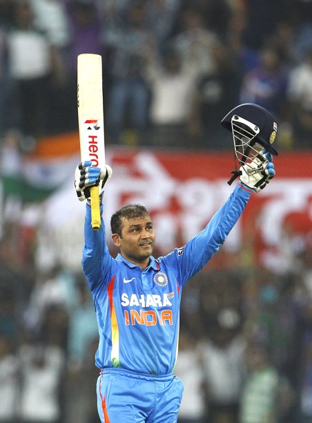 Latest Online Updates: Virender Sehwag (219) - Fatest Double Century ODI