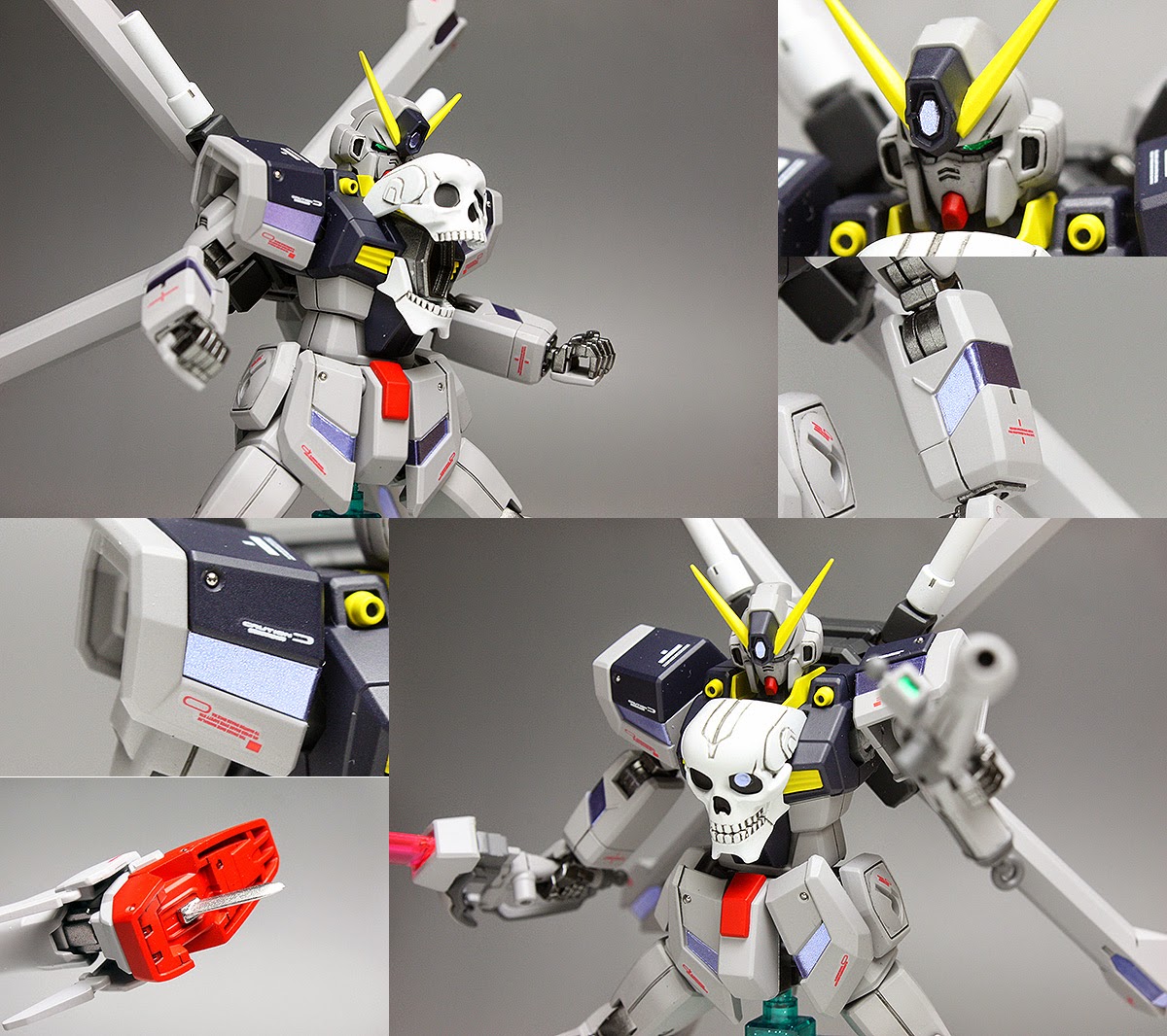 GUNDAM GUY: HGBF 1/144 Crossbone Gundam Maoh - Painted Build
