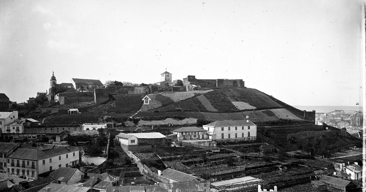 Lisboa de Antigamente: Castelo de São Jorge: Porta de Martim Moniz