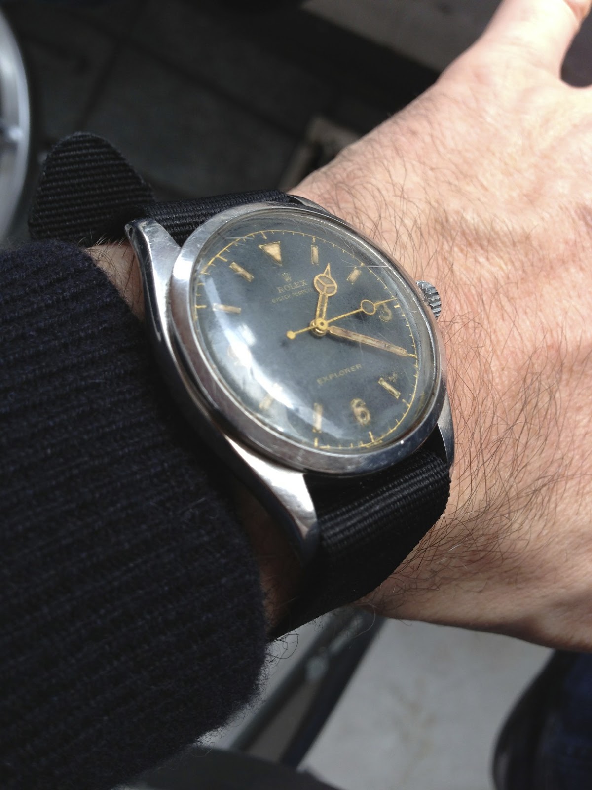 VINTAGE ROLEX WATCHES: ROLEX EXPLORER I REF.6150, CIRCA 1953