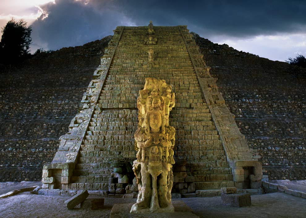 Maya Site of Copan, Honduras ~ Great Panorama Picture