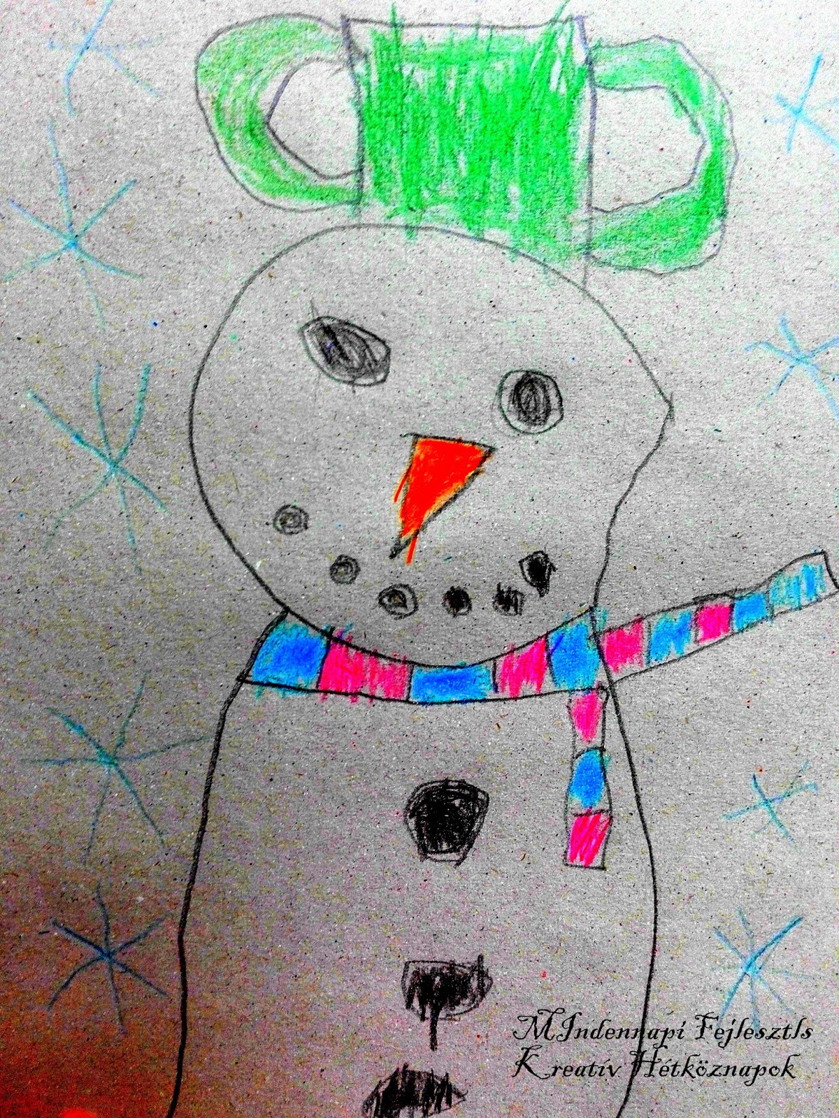 Mindennapi Fejlesztés - Kreatív Hétköznapok: Az irányított rajzolás