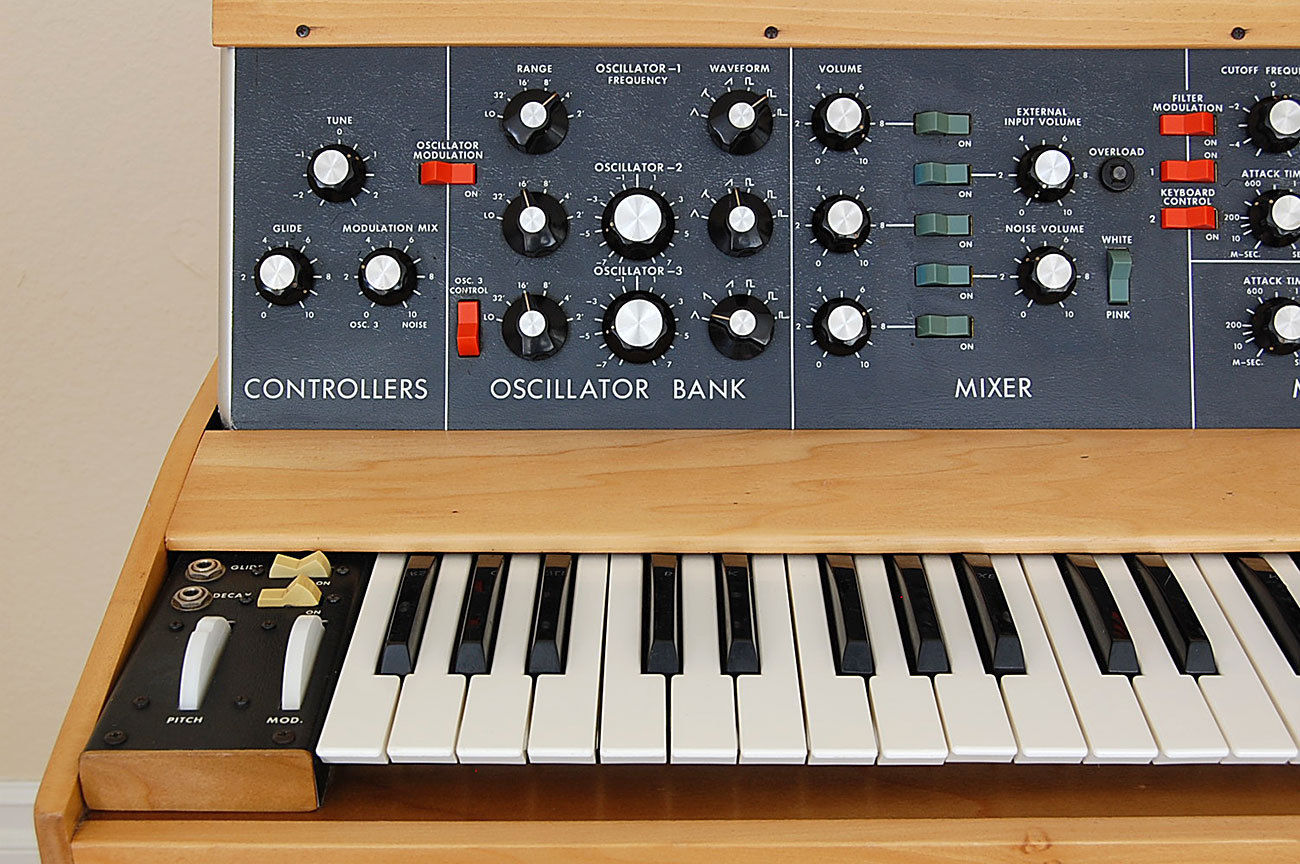 MATRIXSYNTH: Original Vintage Moog Minimoog Model D with MIDI
