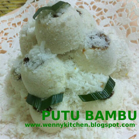 From My Kitchen: Putu Bambu