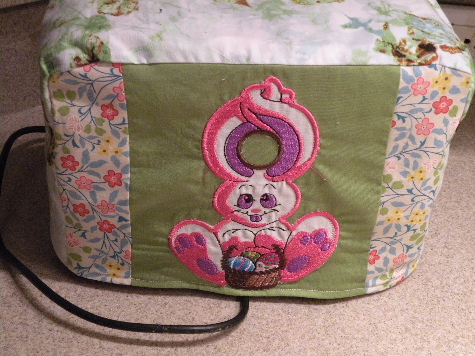 Quilting Fiesta: Easter Toaster Cover OPAM # 11