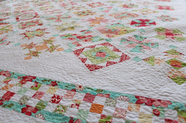 Chatelaine- Free BOW Sampler Quilt Photo Gallery - Threadbare Creations
