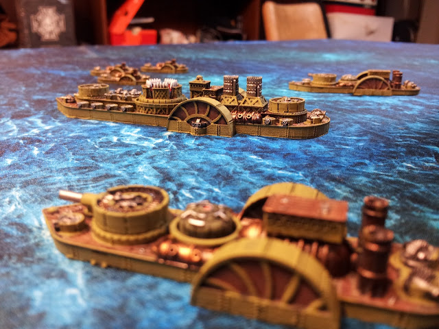 Badly Painted Miniatures: Project: Dystopian Wars - Federated States of ...