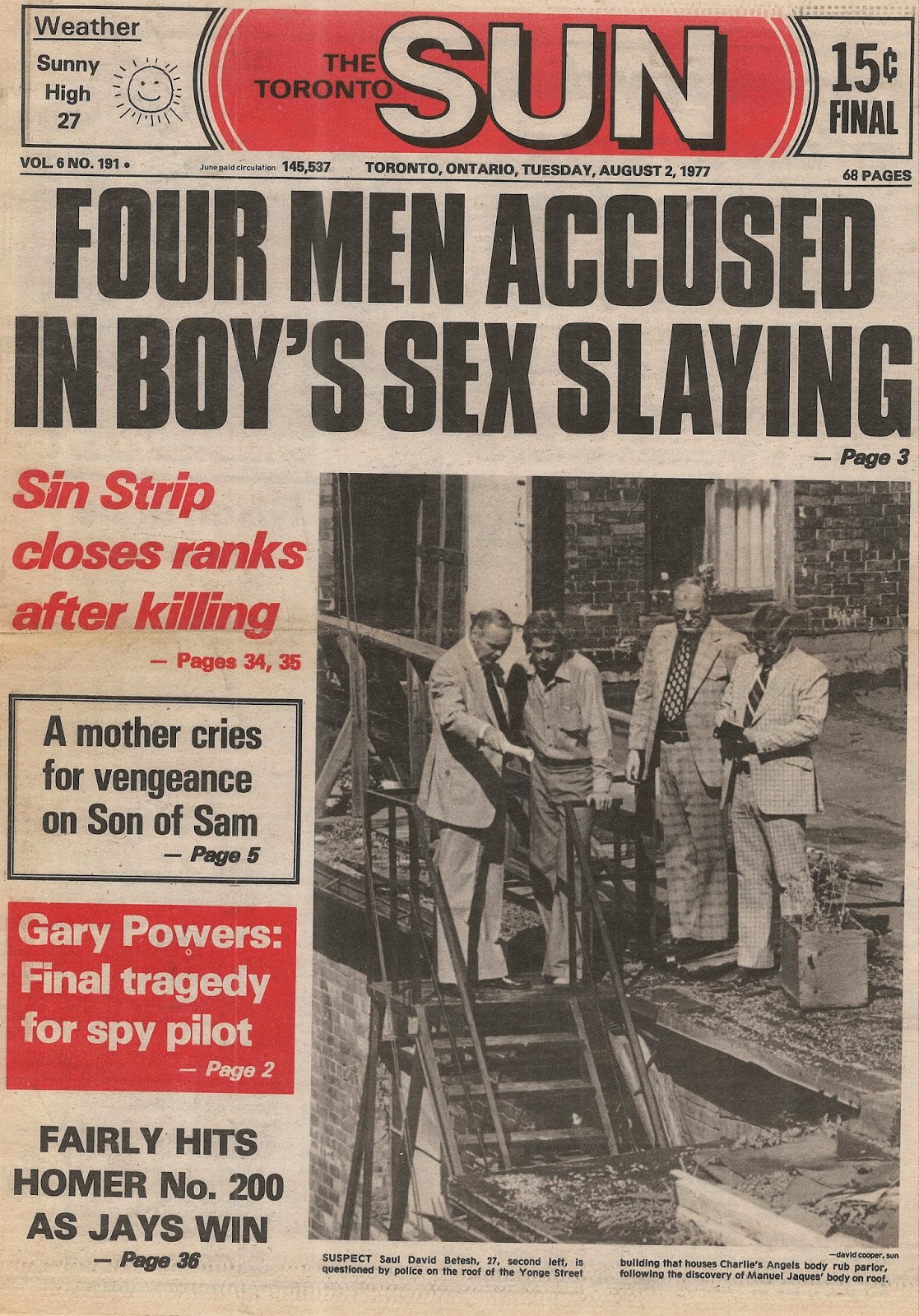 Occupation: Gay: Emanuel Jaques, Toronto Shoeshine Boy Murders and ...