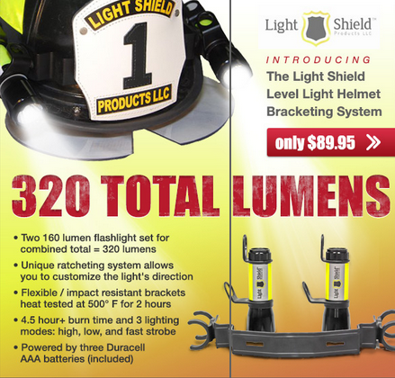 On Scene: Light Shield: The Level Light Helmet Bracketing System, 320 ...