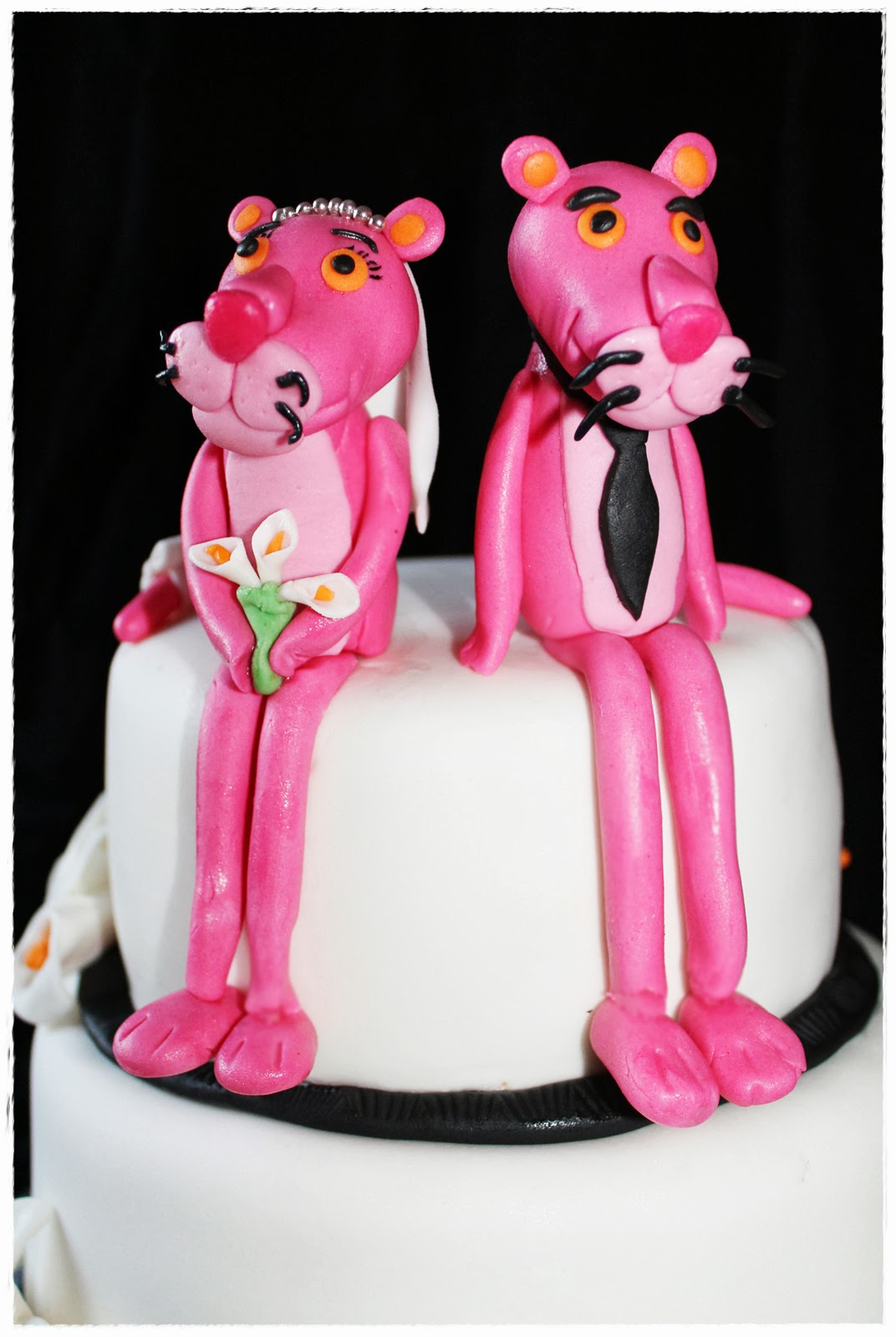 LAS TARTAS DE MJ: TARTA PANTERA ROSA