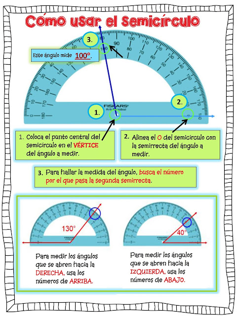 Matemática 5to grado 2018: Ángulos