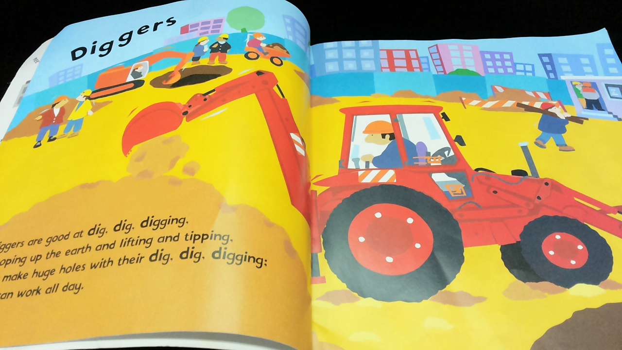 Kid Books Blog: 435.Building a House / Dig Dig Digging