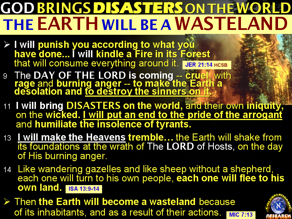 The BIBLE EXPLAINER & REVELATOR: Q618: Will God Destroy This World? Can ...