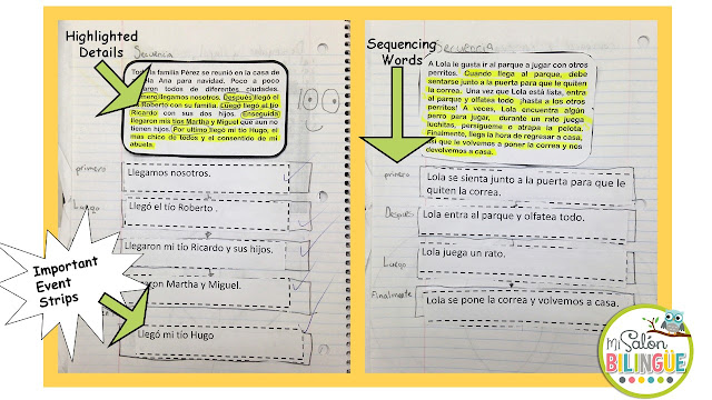 Mi Salón Bilingüe: 5 STEPS TO TEACH SEQUENCE OF EVENTS EFFECTIVELY