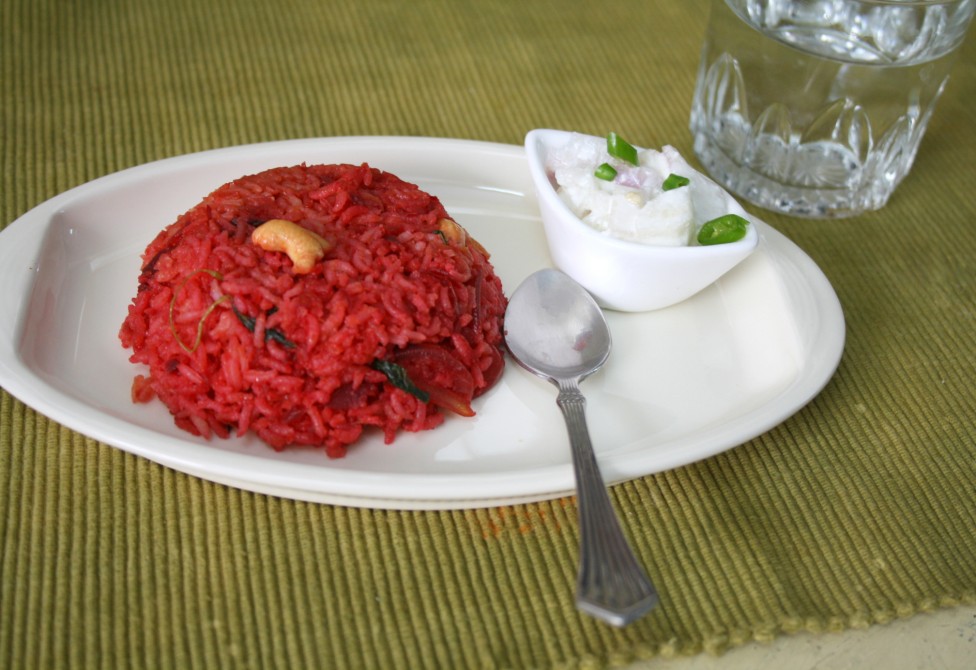 Beetroot Pulao Recipe | Beetroo Pulav - Step by Step Recipe