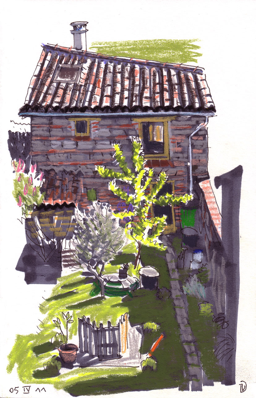Demo 5 How To Sketch With Water Soluble Crayons Caran Dache Neocolor