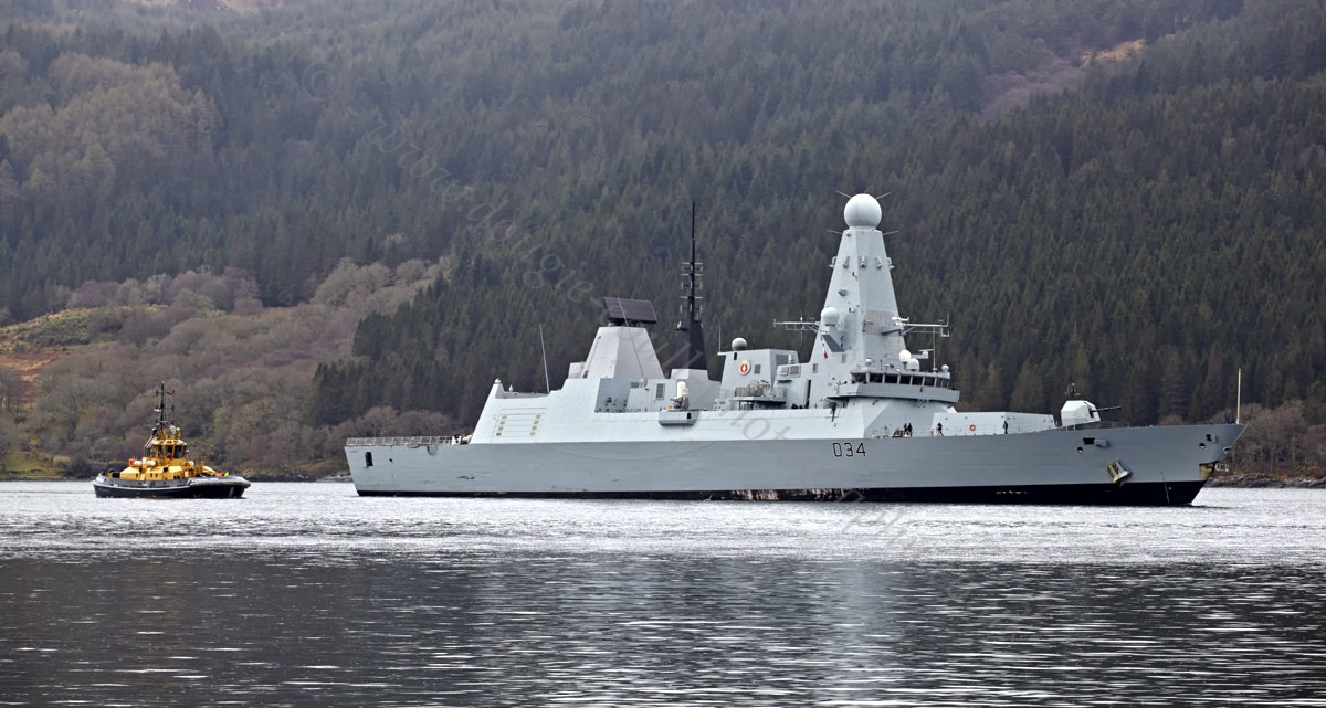 Dougie Coull Photography: HMS Diamond - Glen Mallan