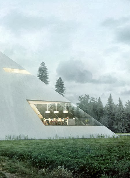 Pyramid Shaped House | Inspiring Design - S7eep