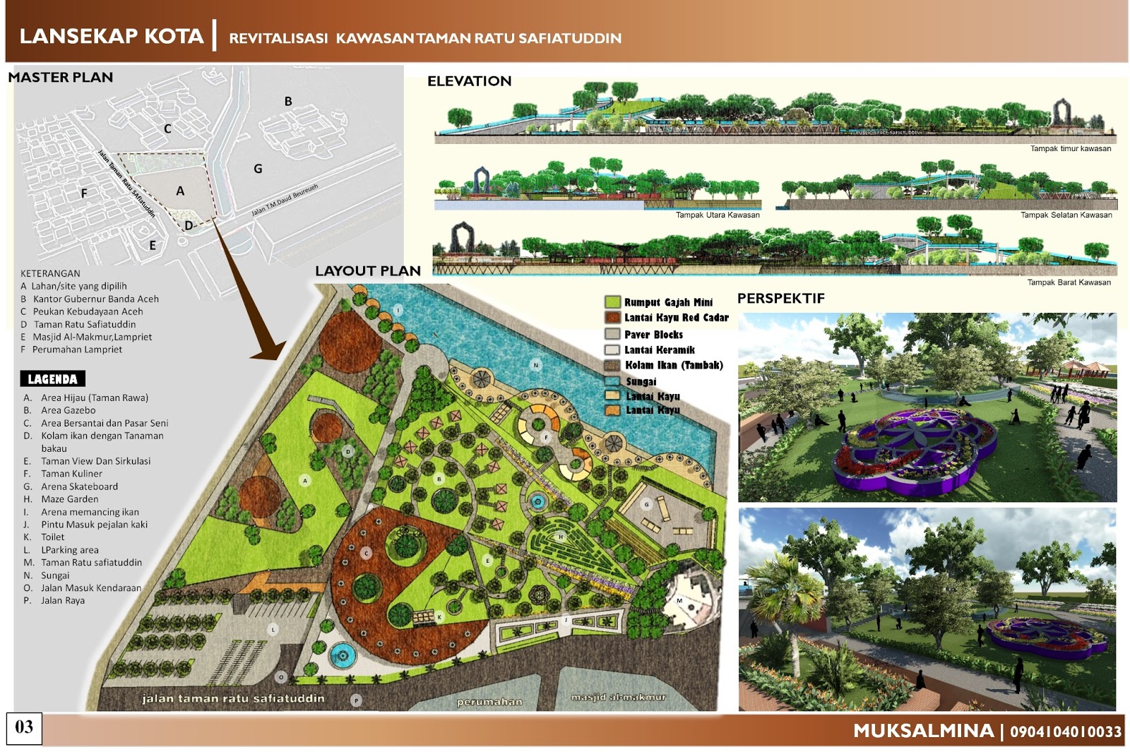 LANSEKAP KOTA (Urban Public Space Design)