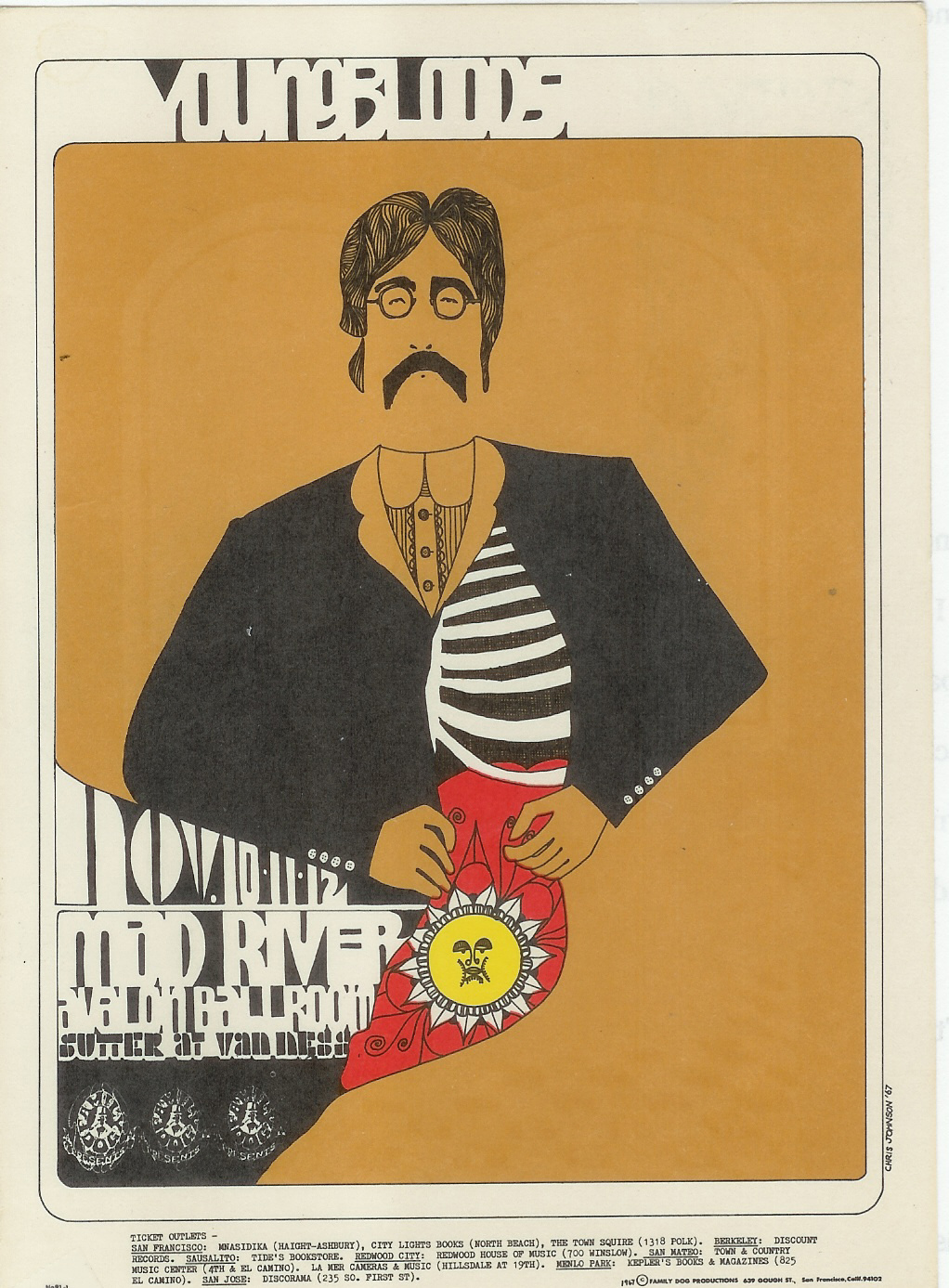 Bruce Louis Dodson: San Francisco 60's Posters 6