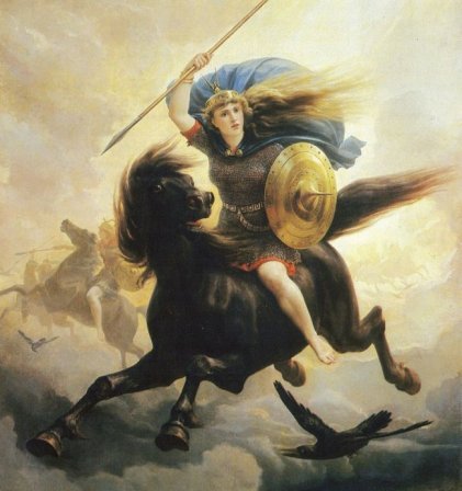 Walkirie - czyli pomniejsze boginie i córki Odyna | MITOLOGIA NORDYCKA ...