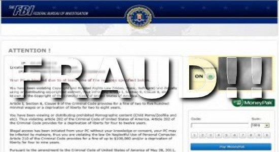 Entfernen von Spyware: Entfernen FBI Moneypak Scam: Löschen FBI ...