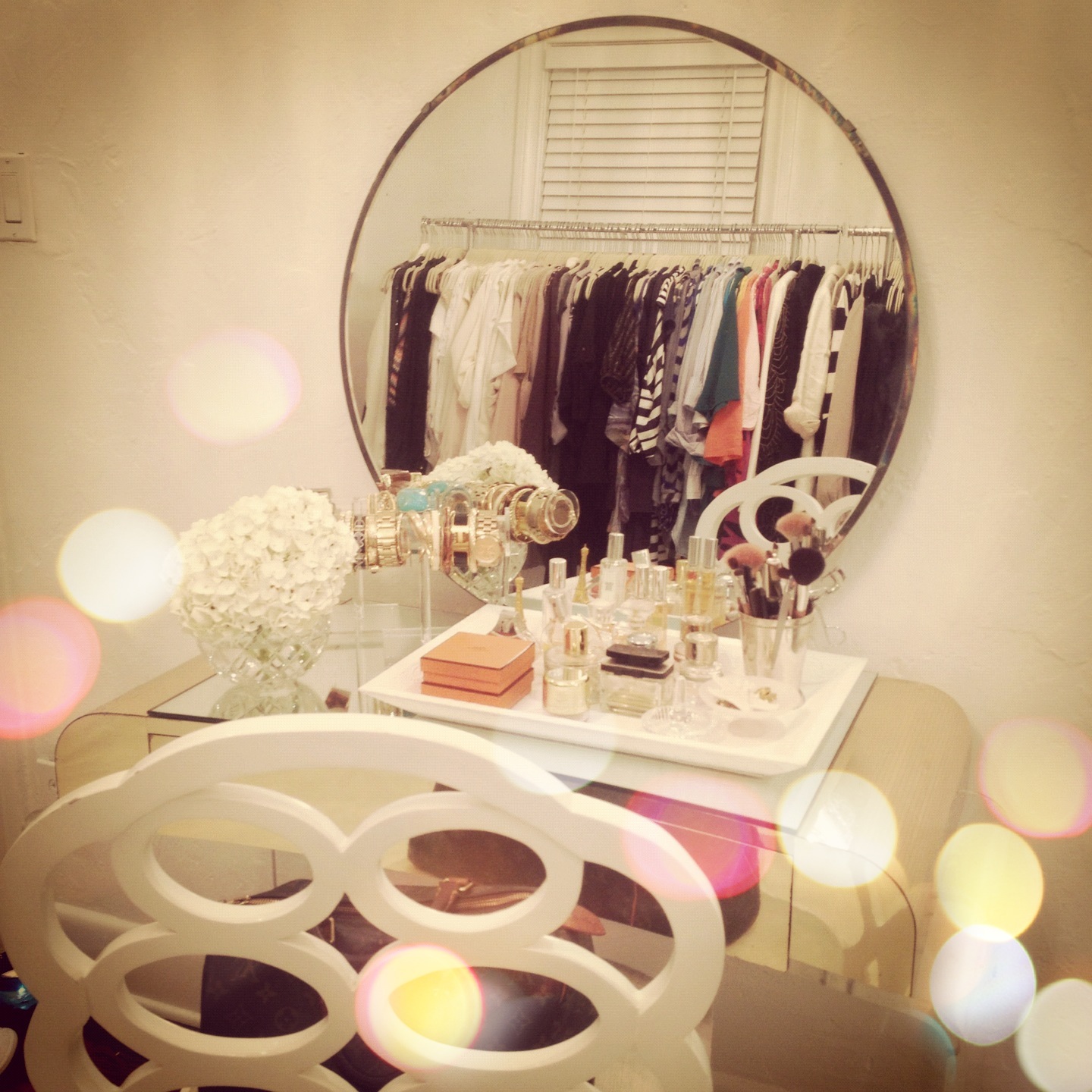 Luxe Report: Designing The New Digs: Dressing Room Sneak Peak