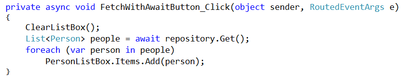 Jeremy Bytes: UI Considerations When Using Asynchronous Methods Jeremy Bytes: UI Considerations When Using Asynchronous Methods